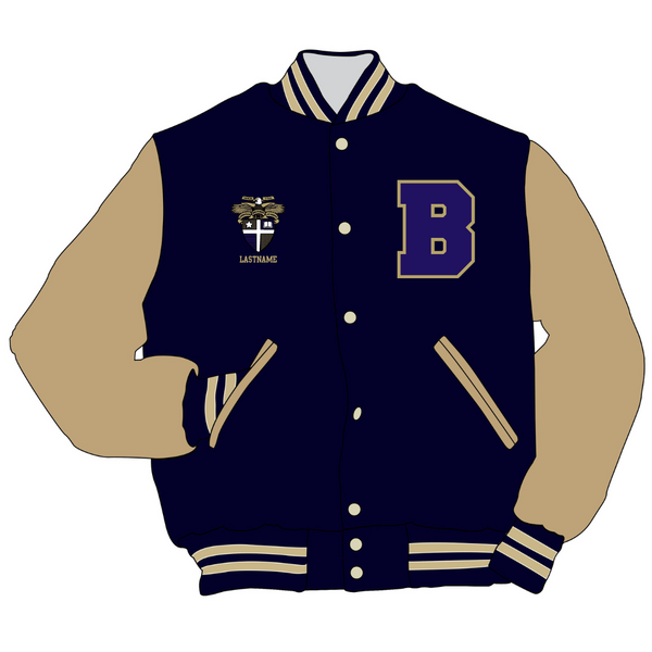 CBA- Custom BROTHERS Varsity Jacket - Wicked Smart Apparel